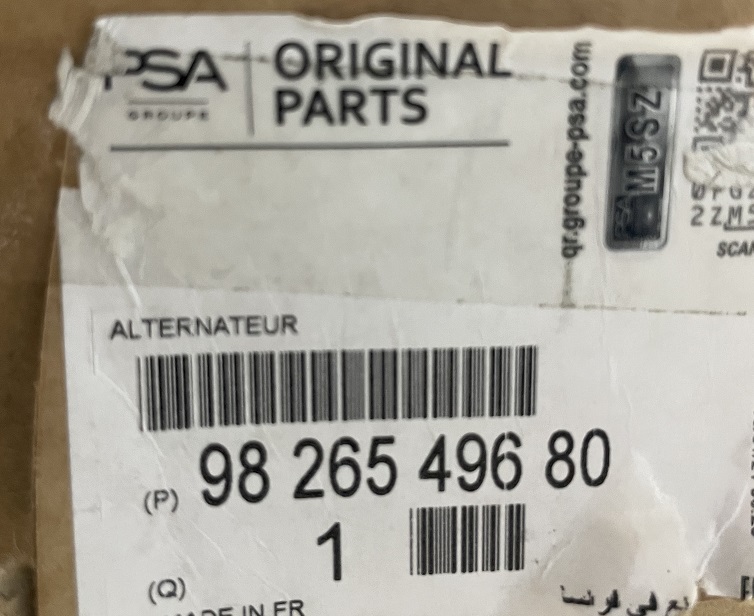 GENUINE Alternator - United Motor Trading Pte Ltd